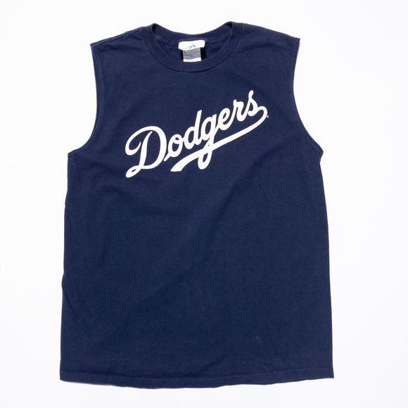 adidas | Shirts | Vintage Los Angeles Dodgers Muscle Tshirt Mens Medium ...
